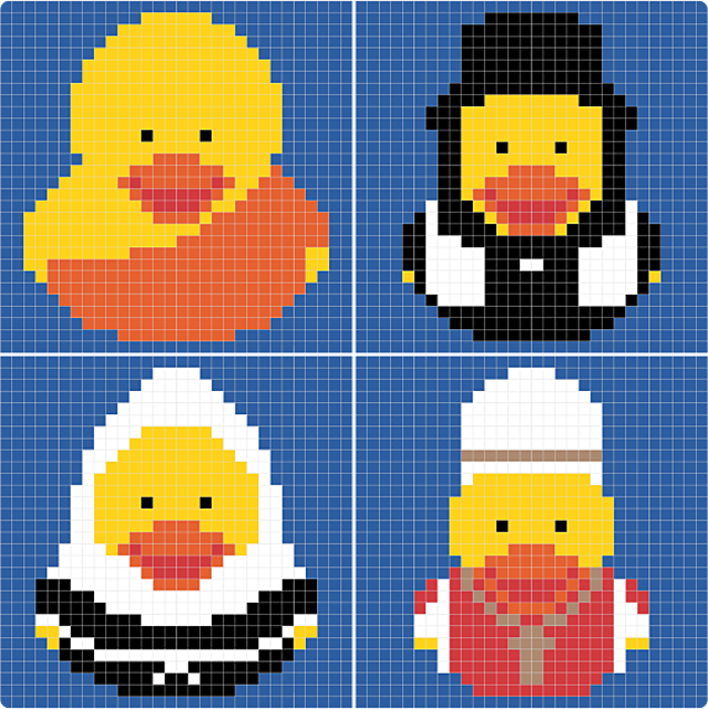 Ravelry: Religious Rubber Ducks pattern by Alisha Ober