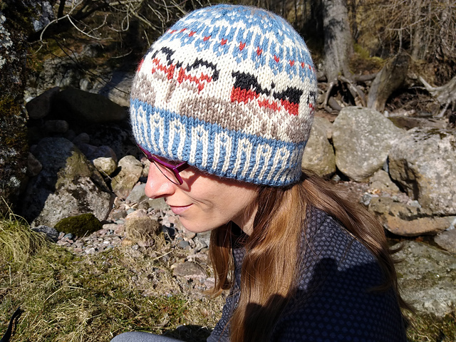 Ravelry: Great Crested Grebe Hat pattern by Alison Galloway