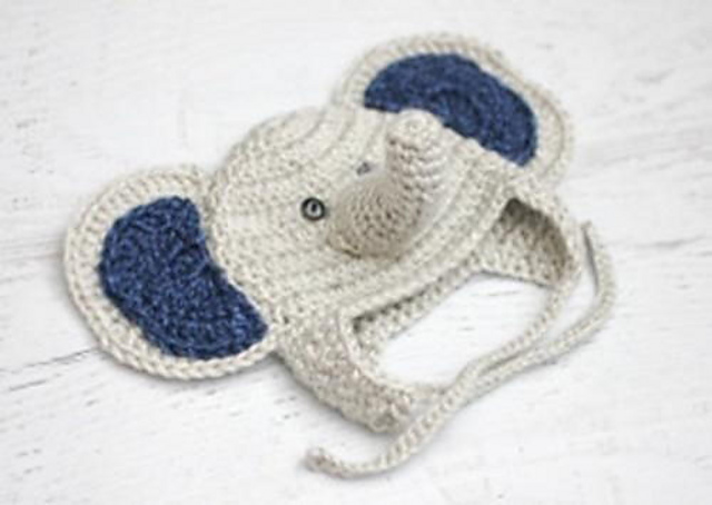 Ravelry: Baby Elephant Hat pattern by Sarah Zimmerman
