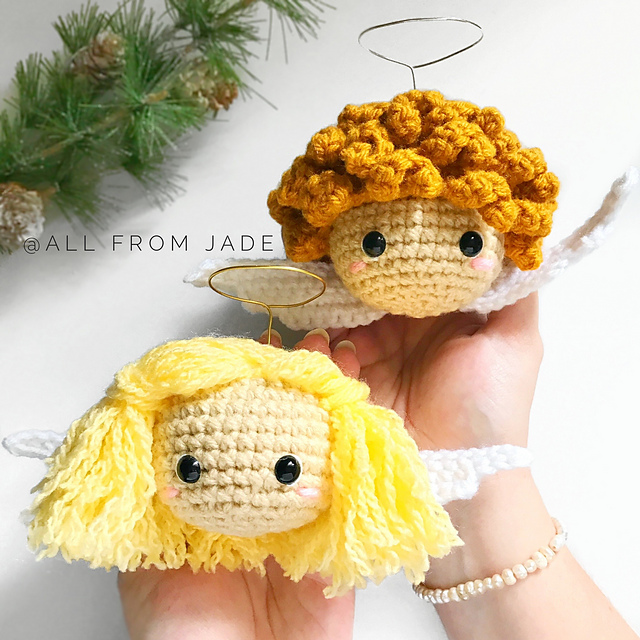 Ravelry: Angel Ornaments pattern by Jade Gauthier-Boutin