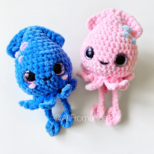 Ravelry: Stella the Squid pattern by Jade Gauthier-Boutin