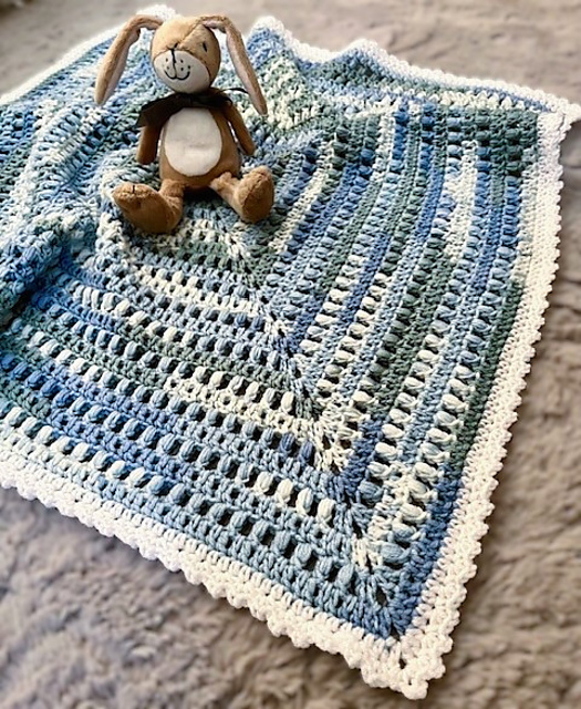 Ravelry: Puffy Baby Berries Blanket pattern by Alla Bella