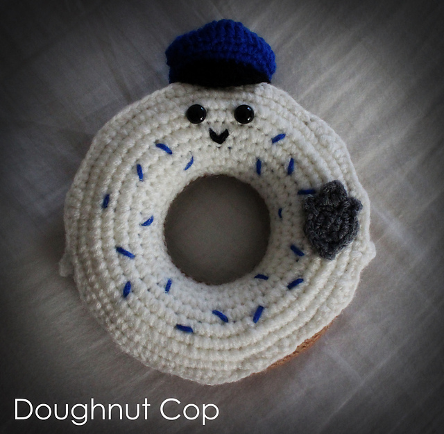 Ravelry: Doughnut Cop pattern by Allee Rose