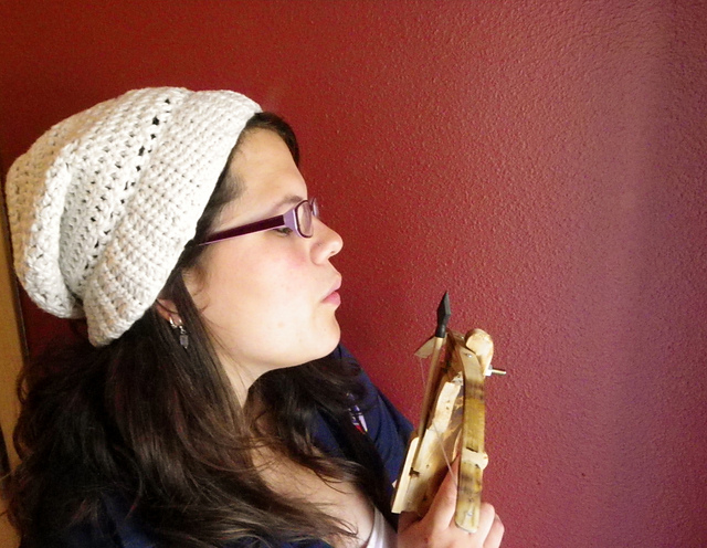 Ravelry: the Boarding Bunny Hat - slouch in organic cotton pattern by ...