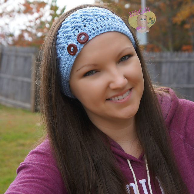 Ravelry: Heaven's Ladder Ear Warmer pattern by RaeLynn Orff