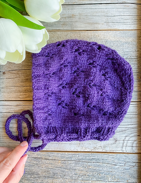 Ravelry: Petite and Sweet Bonnet pattern by A.Rose Designs