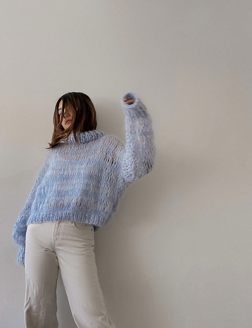 Ravelry: Leo Moon Sweater pattern by Allie Olsen