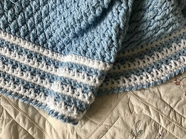 Ravelry: Sweet Lullaby Baby Blanket pattern by Marie Perry