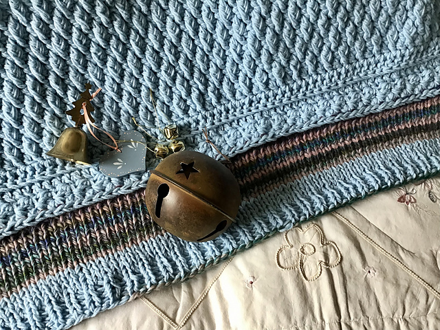 Ravelry: Antique Bell Baby Blanket pattern by Marie Perry