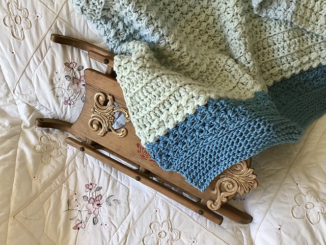 Ravelry: Antique Sled Baby Blanket pattern by Marie Perry