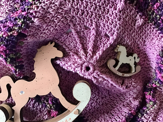 Ravelry: Unicorn Odyssey Baby Blanket pattern by Marie Perry