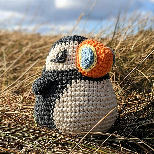 Ravelry: Prue the Puffin amigurumi pattern by Bethany Jones