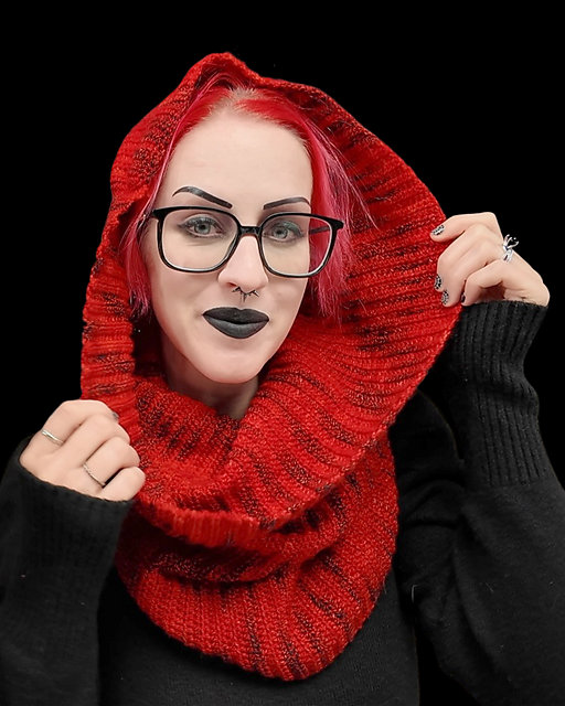 Ravelry: Crimson Snood pattern by Alt Knots