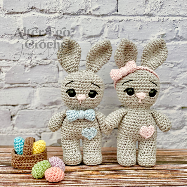 Ravelry: Easter Bunnies pattern by Alter Ego Crochet