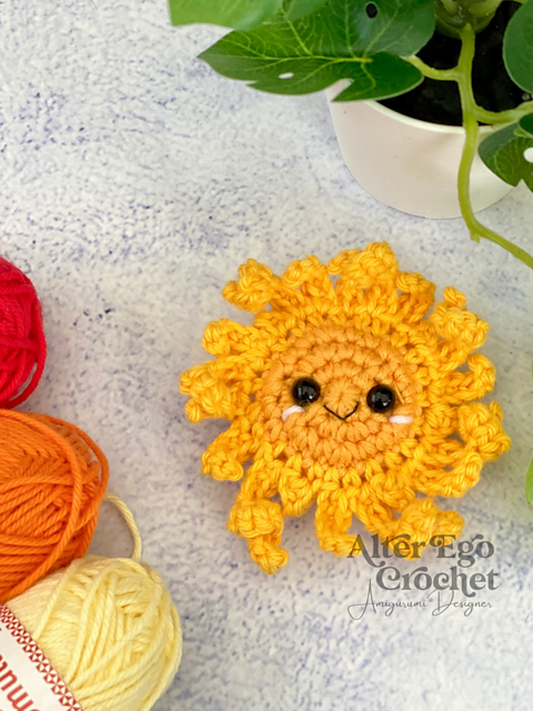 Ravelry: Mini Sun pattern by Alter Ego Crochet