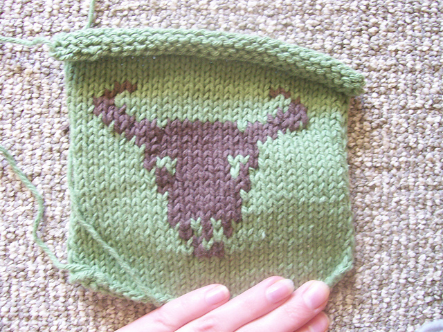 Ravelry: Cow Skull pattern by Emily B. Miller