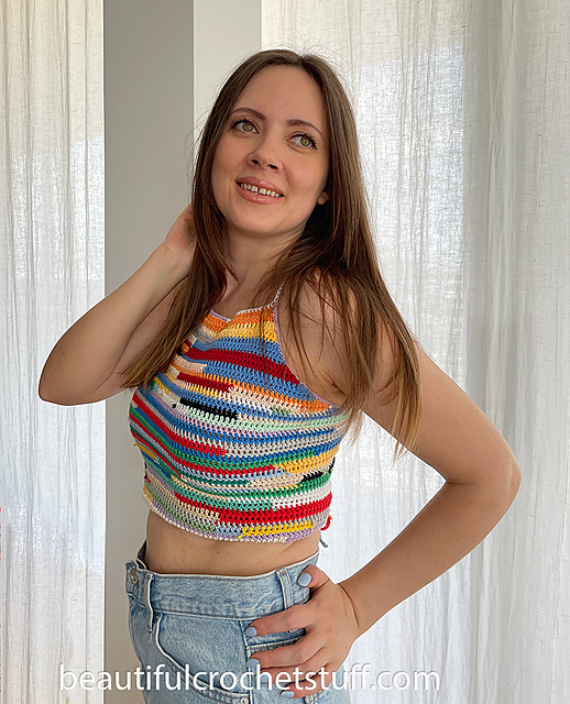 Ravelry: Miu Miu Style Top pattern by Jane Green
