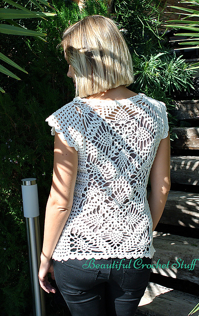 Ravelry: White Top pattern by Jane Green