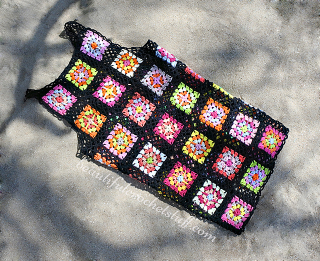 Ravelry: Granny Square Tunic pattern by Jane Green