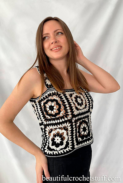 Ravelry: Lace Daisy Top pattern by Jane Green