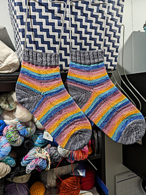 Ravelry: Basic Top Down Socks pattern by Lindsey Miller