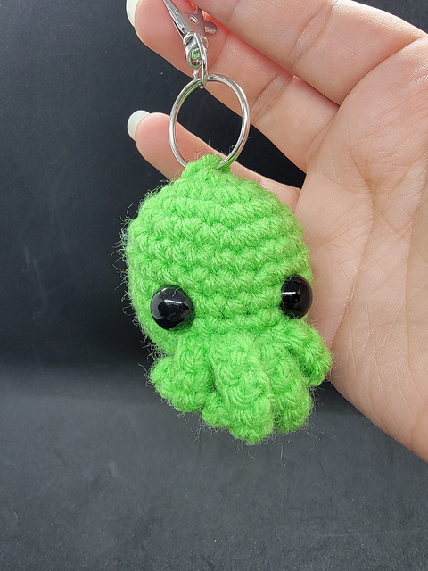 Ravelry: Cthulhu Keychain pattern by Alysia Sly