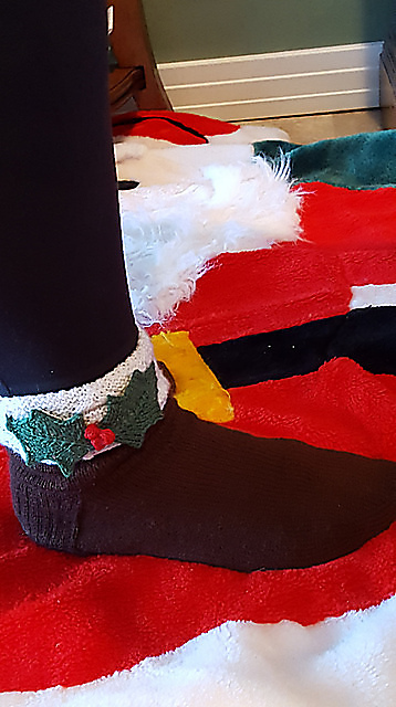 Ravelry: Christmas Pudding Socks pattern by Denise Sheaves