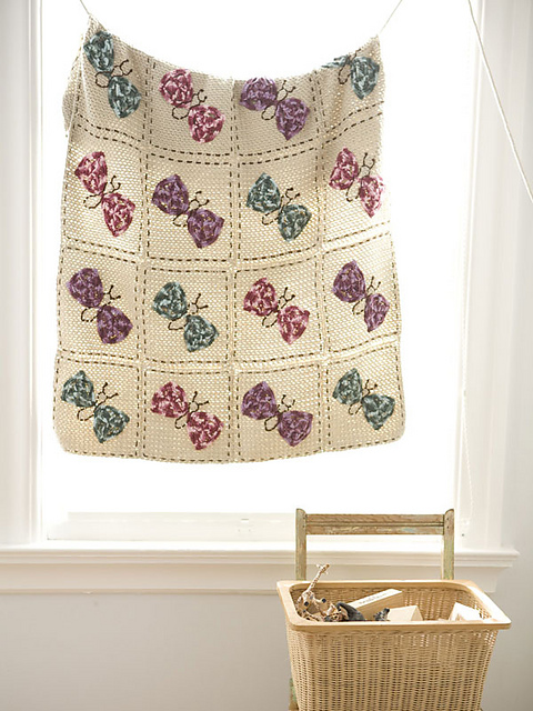 Ravelry: Butterfly Blanket pattern by Brenda York