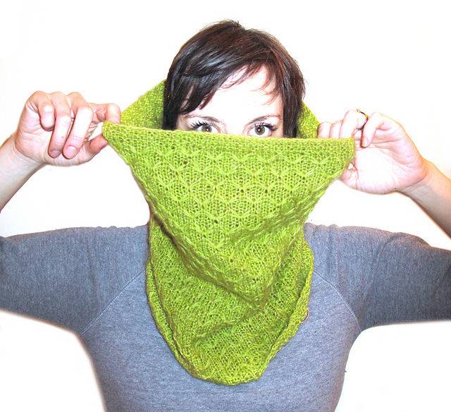 Ravelry: Hazy Cowl pattern by Amanda Kaffka
