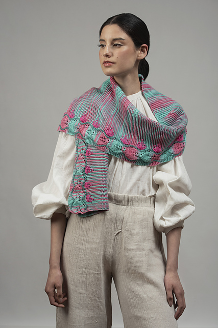 Ravelry: Anya Shawl pattern by Lauren Rad