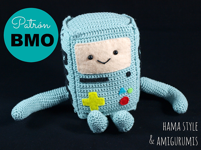 Ravelry: Patrón BMO - Hora de Aventuras pattern by Marta Ruso (Amarilis108)
