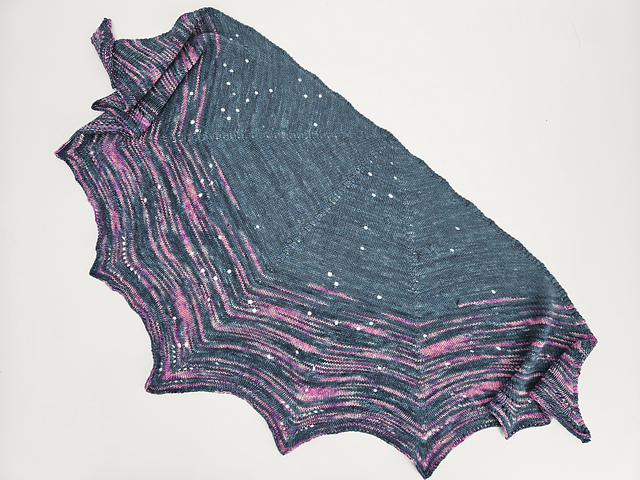 Ravelry: Star Chart Shawl pattern by Derek Grygiel