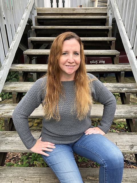 Ravelry: Serenity Pullover pattern by Kristine Mullen