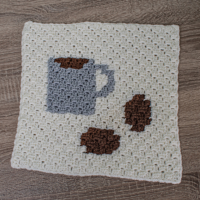 Ravelry: Cup 'o Joe Coffee Square pattern by Kristine Mullen