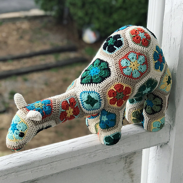 Nellie The Elephant African Flower Crochet Pattern | Best Flower Site