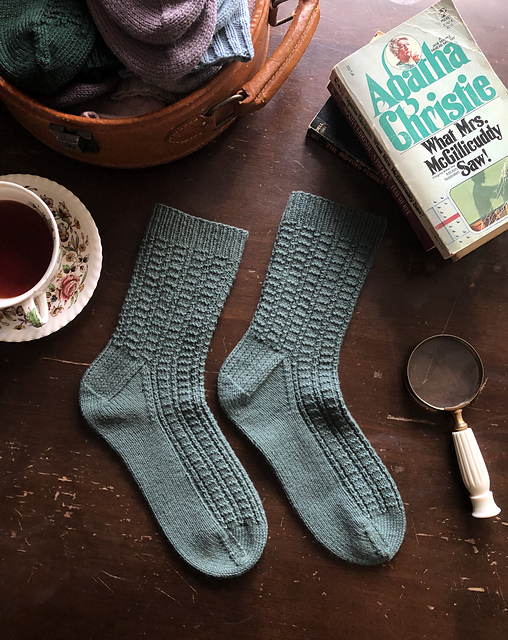 Ravelry: Paddington Station socks pattern by Ambrose Smith