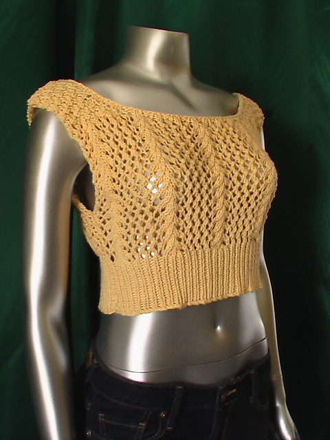 Ravelry: Lace Wide Neck Tank Top pattern by Marilyn H Peters