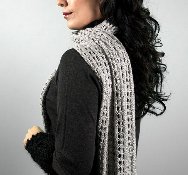 Ravelry: Whip-poor-will Scarf pattern by Americo Original Design Team