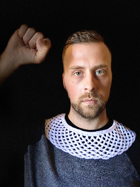 Ravelry: Simple Collar (in honor of Ruth Bader Ginsburg) pattern by ...