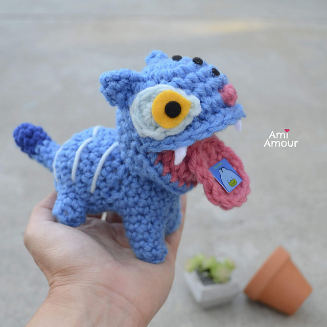 Ravelry: Derpy Tiger Kpop Demon Hunters pattern by Ami Amour