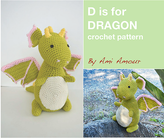 Ravelry: D is for Dragon pattern by Ami Amour