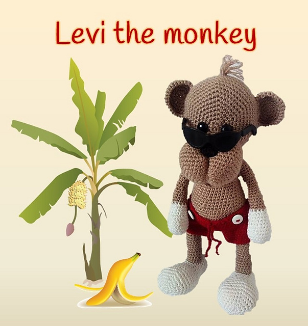 Ravelry: Levi the monkey pattern by Ami By D