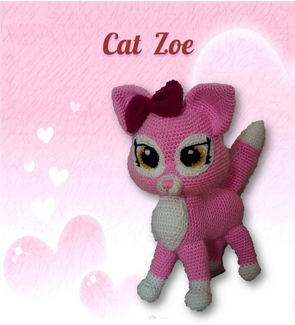 Ravelry: Cat Zoe pattern by Ami By D