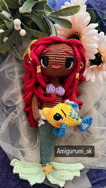 Ravelry: Sirenita pattern by Amigurumi _ak