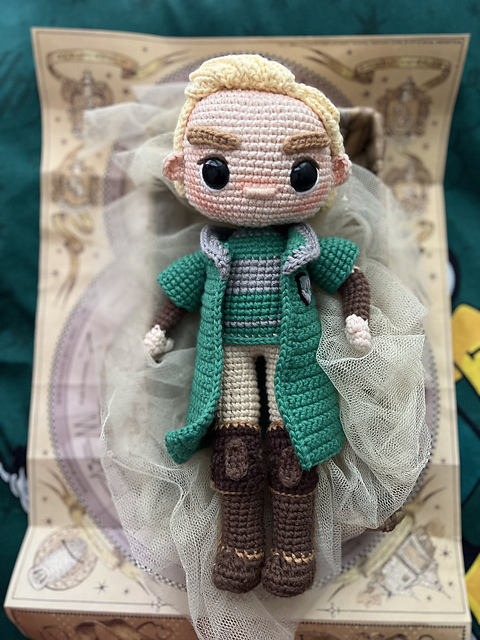Ravelry: Draco Malfoy amigurumi pattern by Amigurumi _ak
