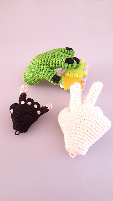 Ravelry: Mano Amigurumi Hand pattern by Amigurumisdeluna