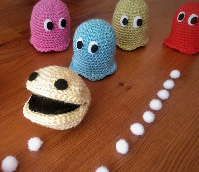 Ravelry: Pacman amigurumi pattern by Moira Fer
