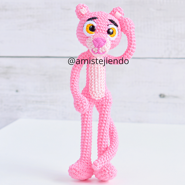 Ravelry: Pantera Rosa Pink Panther pattern by Esmeralda V. Z.