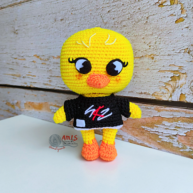 Ravelry: BbokAri SKZOO Felix Amigurumi pattern by Esmeralda V. Z.