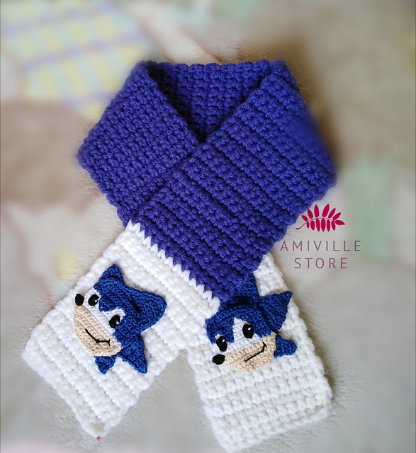 Ravelry: Sonic scarf pattern by Sarah Hafez